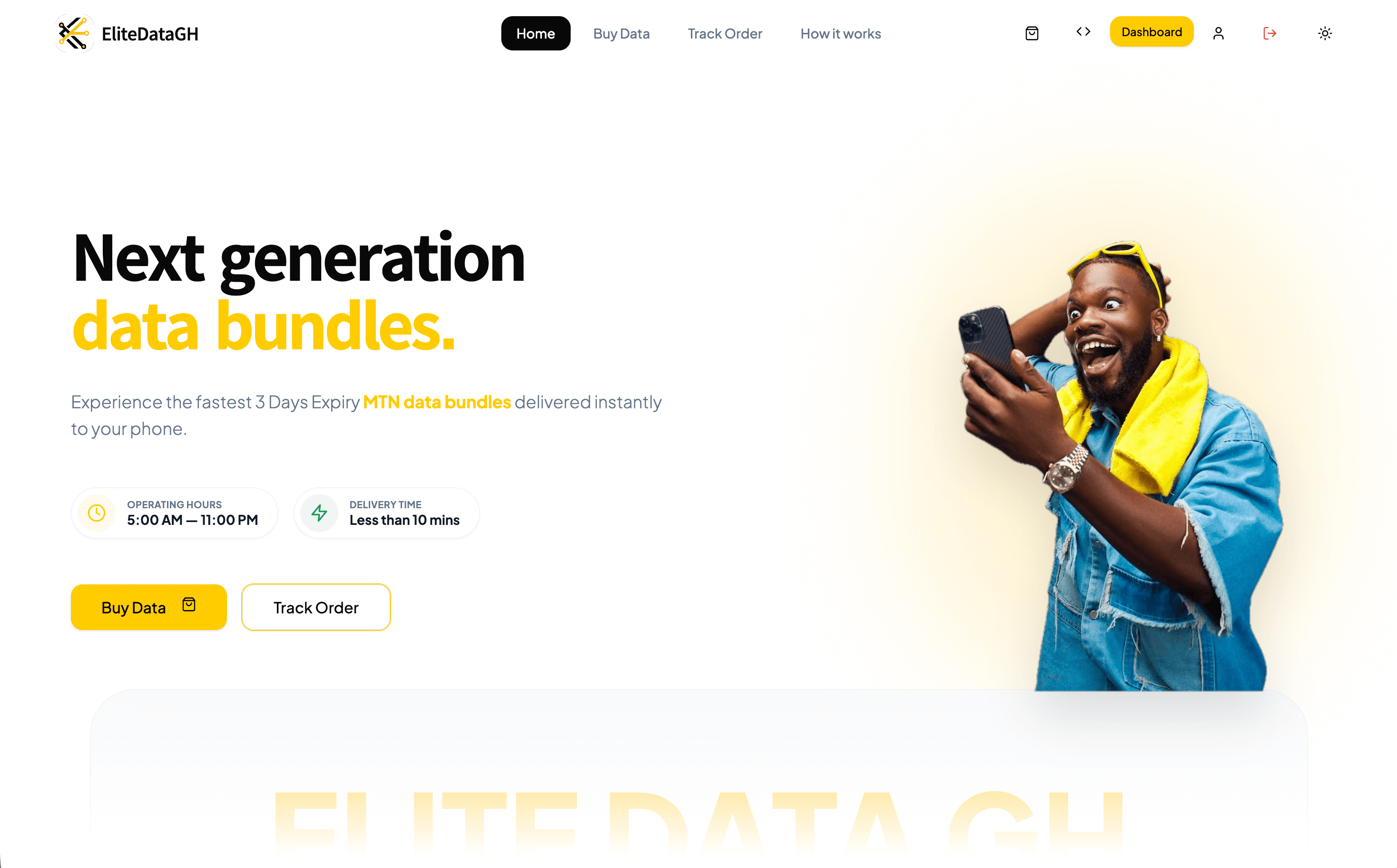 EliteDataGH - Fast MTN Data Bundles